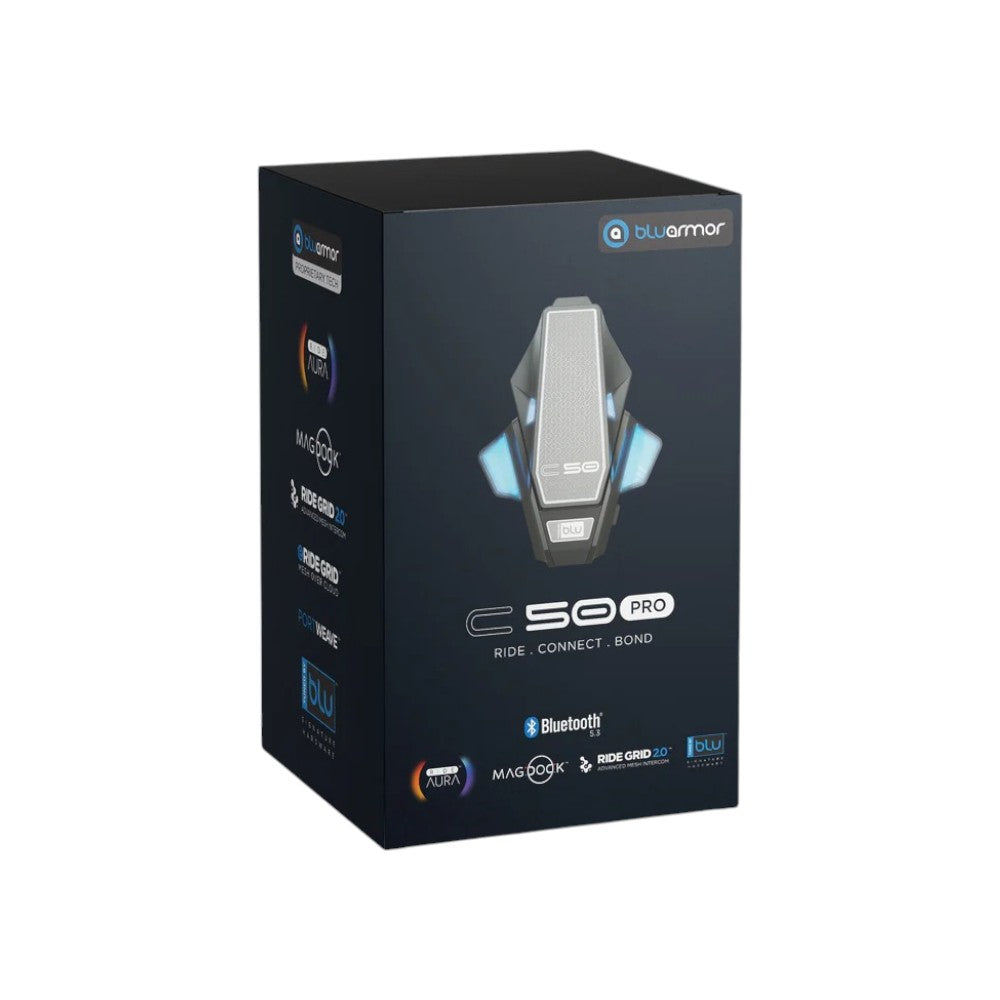 Shop Online BluArmor C50 Pro Bluetooth Helmet Intercom System