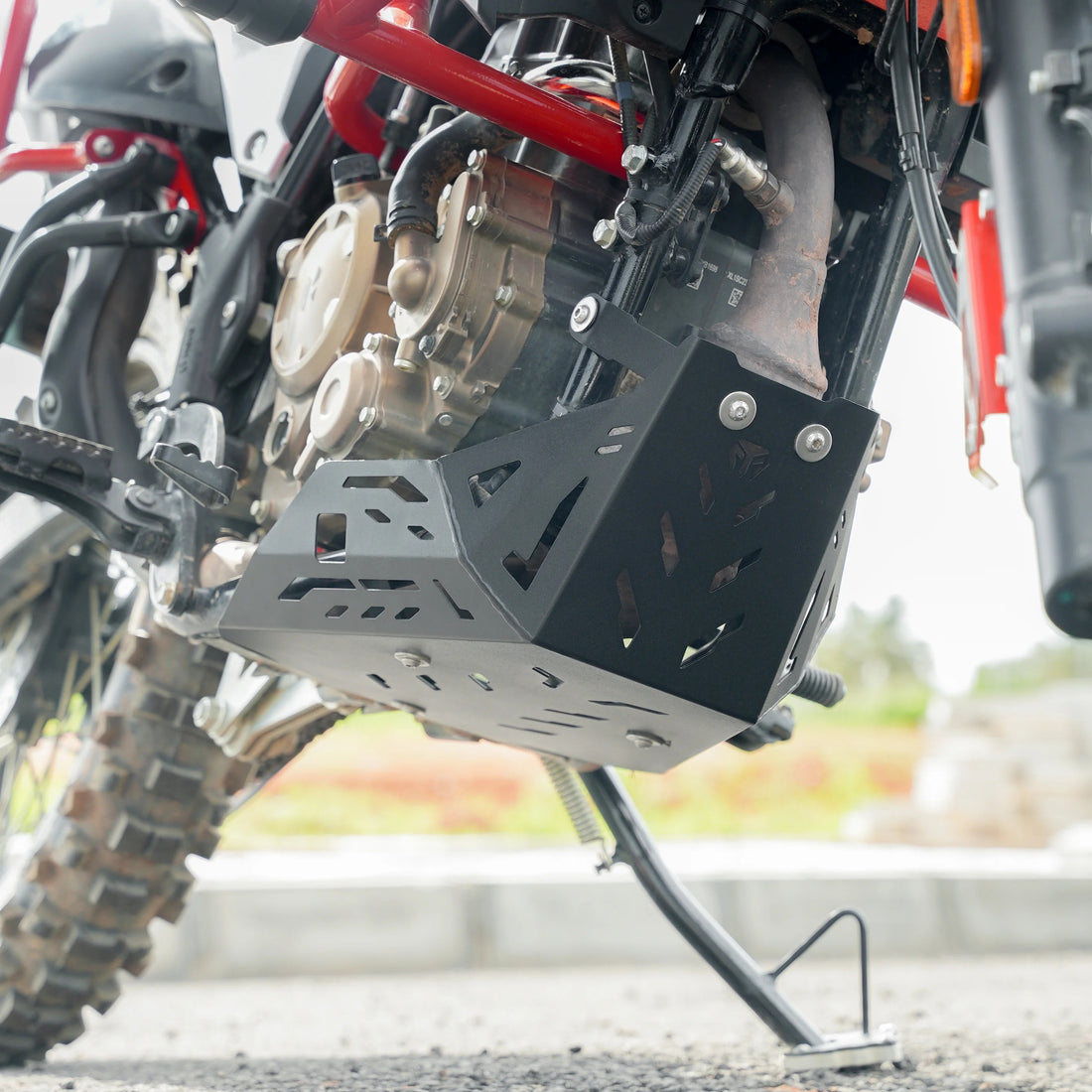 Shop Online Moto Torque Engine Guard for Hero XPulse 210 Red in India ...